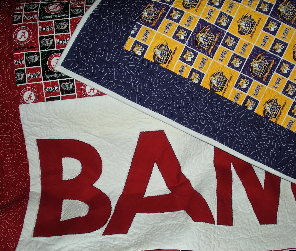 House Divided Lap Quilt - Etsy
