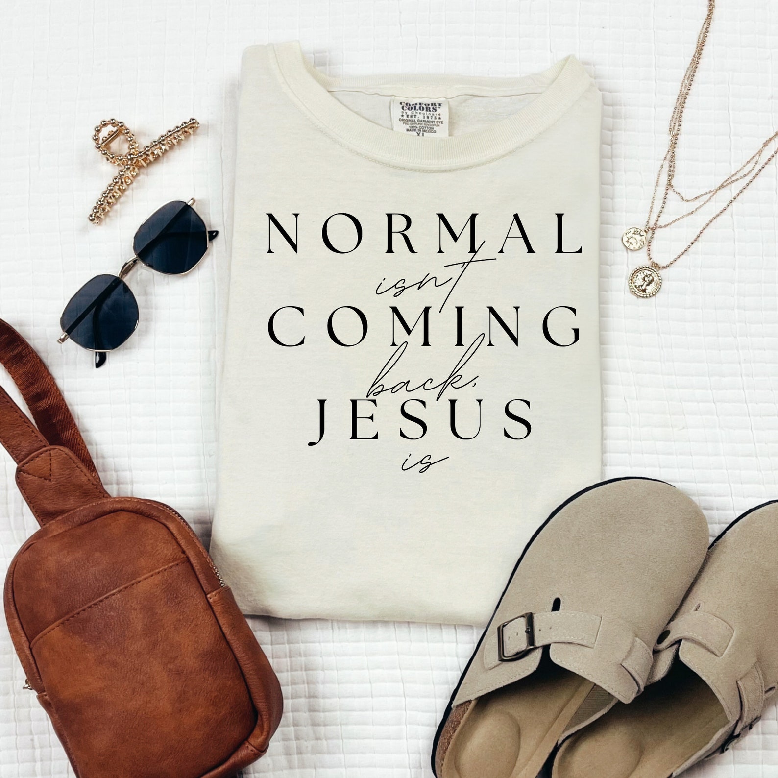 Ormal Isn't Coming Back Jesus is PNG, Christian Sublimation, Minimal ...