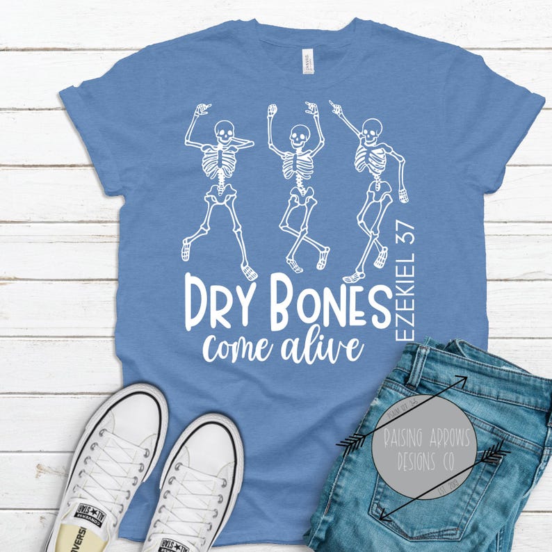 Dry Bones Come Alive SVG, PNG, Instant Download - Etsy
