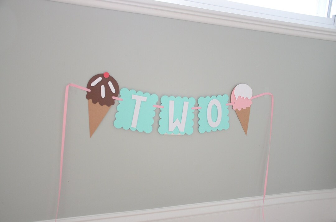Ice Cream Banner - Etsy