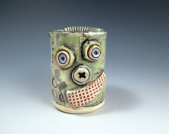 Handmade Robot Pottery - Etsy