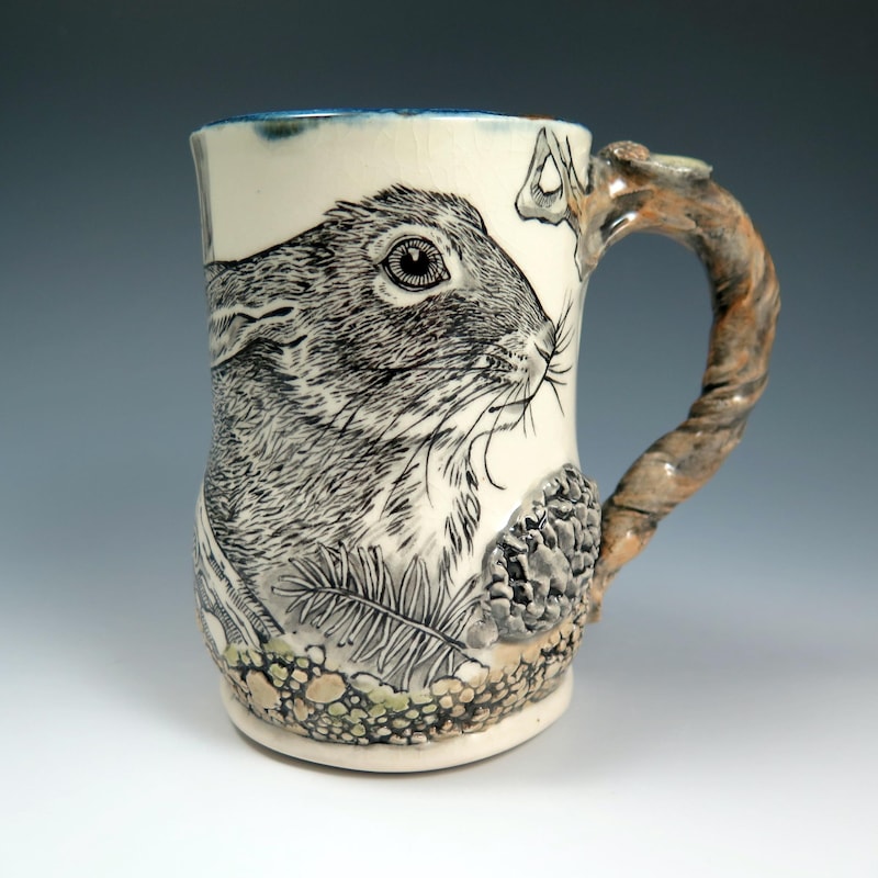 Ceramic Rabbit - Etsy