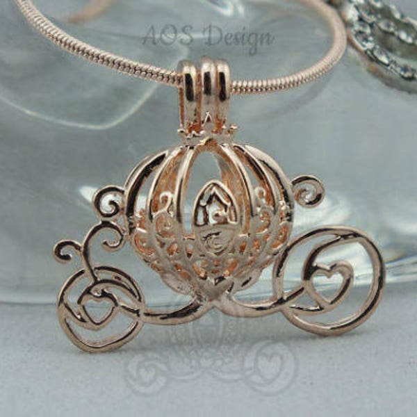 Cinderella White Gold Necklace - Etsy