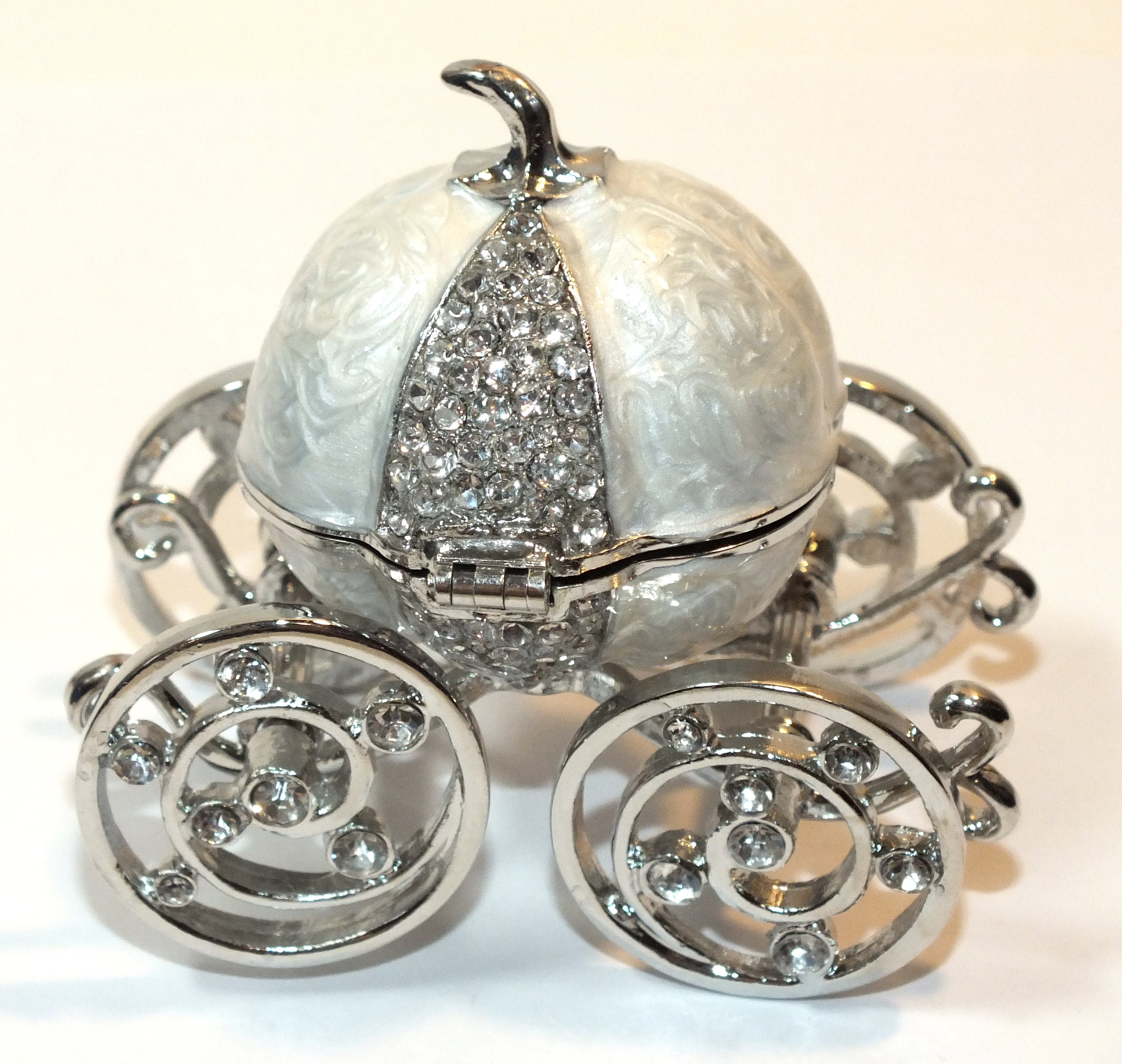 Pumpkin Cinderella Carriage Ring Box Trinket Jewelry Box - Etsy Canada
