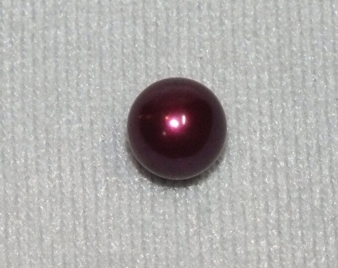 Cranberry Red Pearl Freshwater Loose Pearl Cranberry Red for Pearl ...