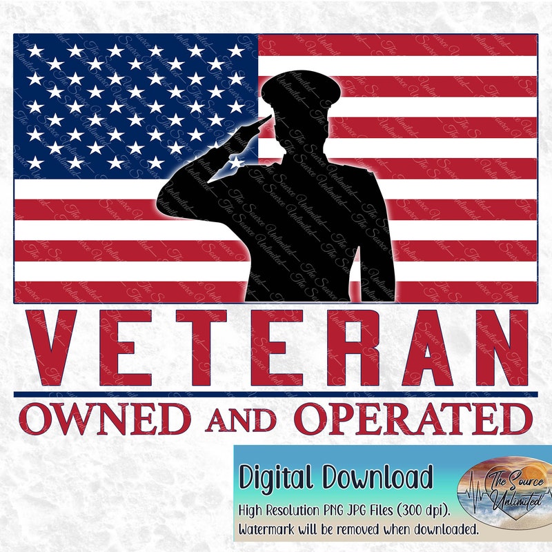 Veteran Owned Logo - Etsy