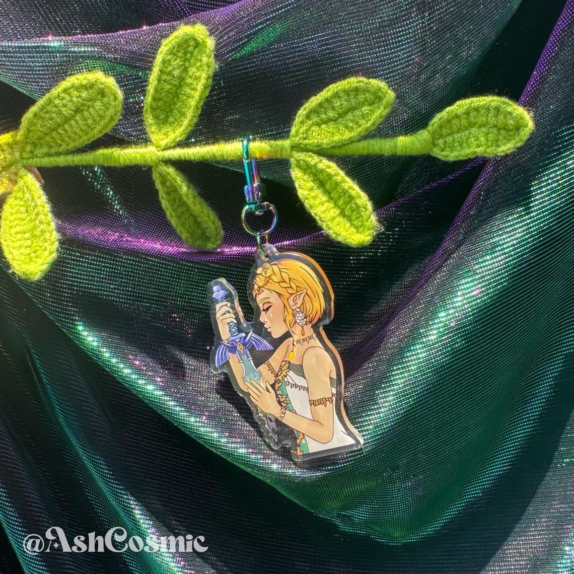 Zelda TOTK Master Sword 2.5" Acrylic Keychain Charm - Etsy