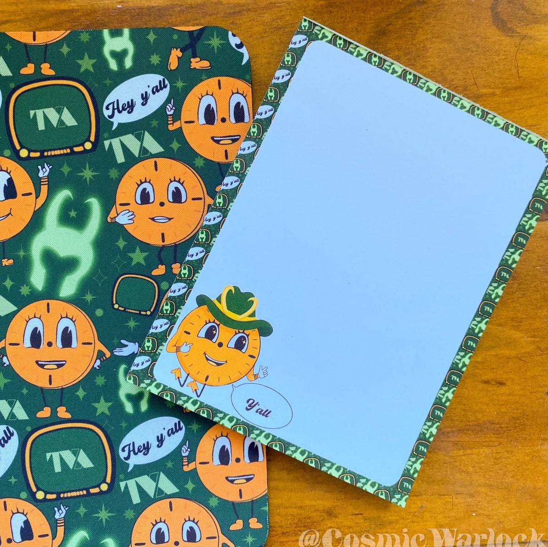 Loki Miss Minutes Mini Notepad - Etsy Australia