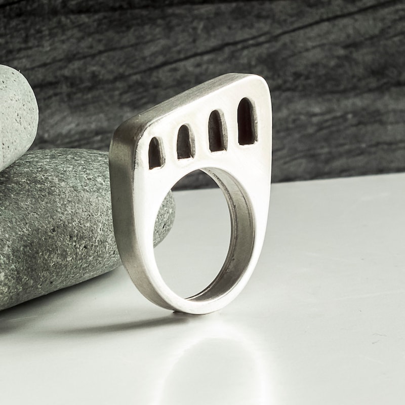 Hollow Form Ring - Etsy