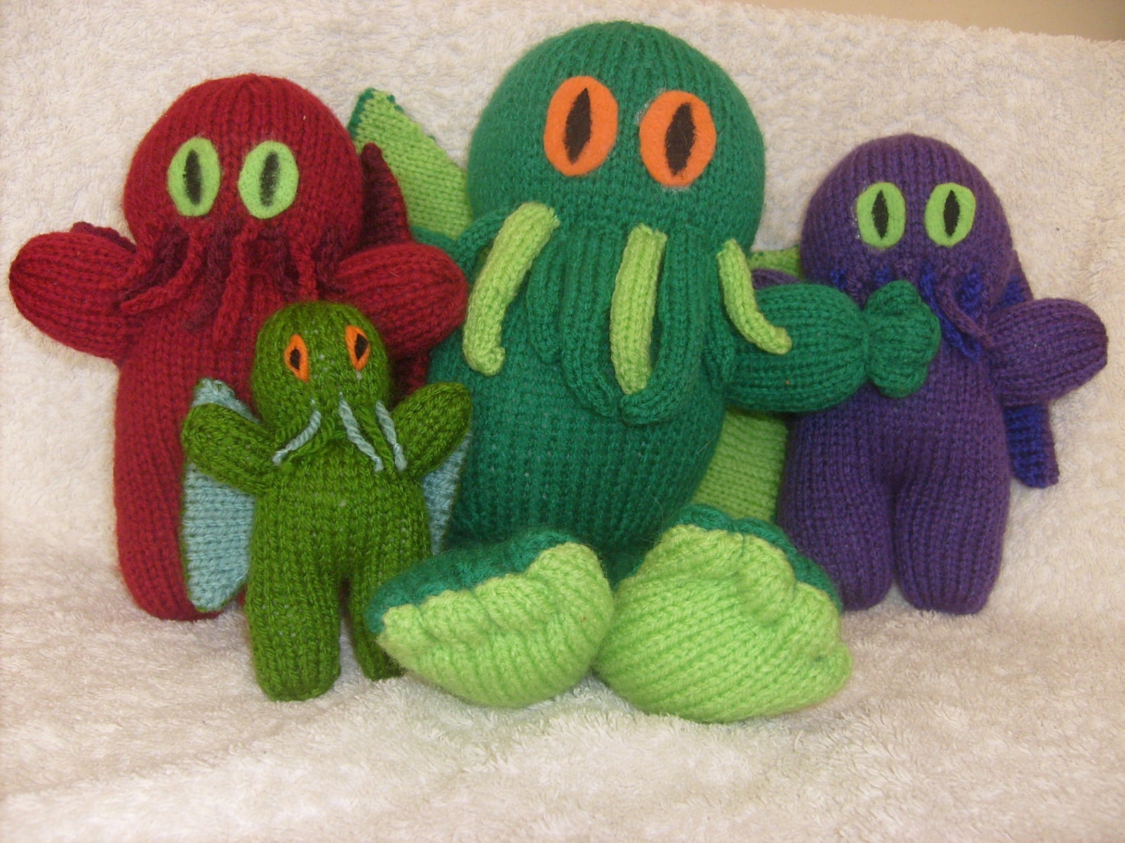 Cthulhu Toy / Monster / HP Lovecraft / Plush / Knitted Toy | Etsy