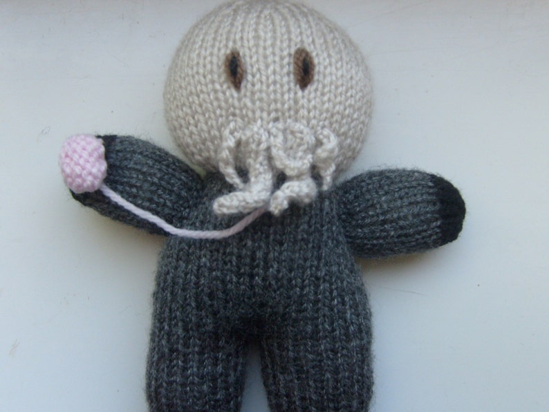 Ood, Doctor Who, Hand Knitted Toy, Monster, Plush - Etsy