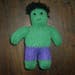 The Hulk, Hand Knitted, Toy, Plushy, Mascot - Etsy