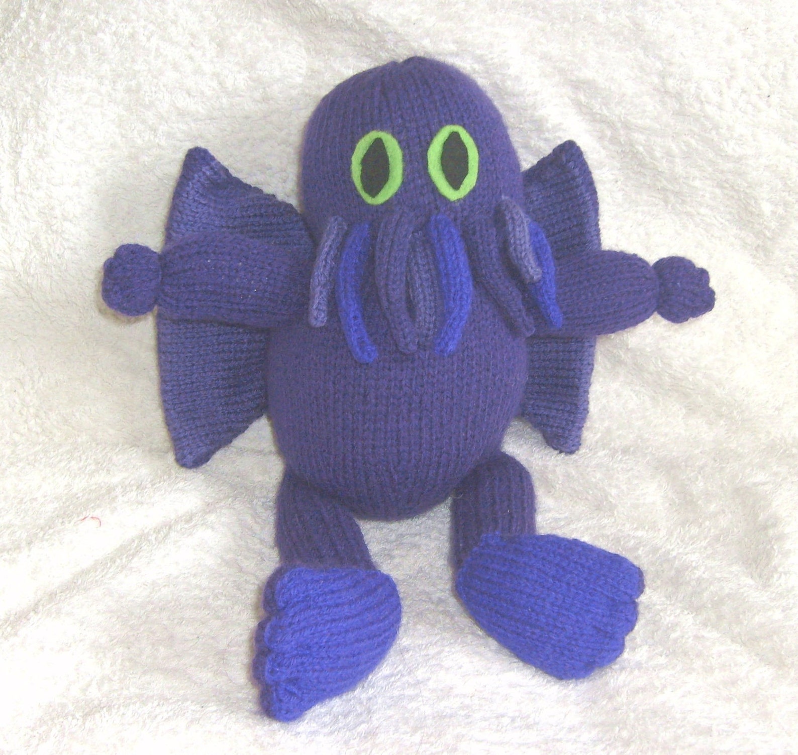 Cthulhu Toy / Monster / HP Lovecraft / Plush / Knitted Toy | Etsy