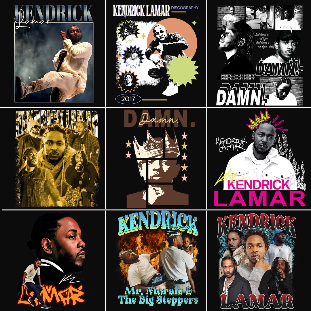 Mega Bundle Kendrick Lamar PNG, Kendrick Lamar Digital Download ...