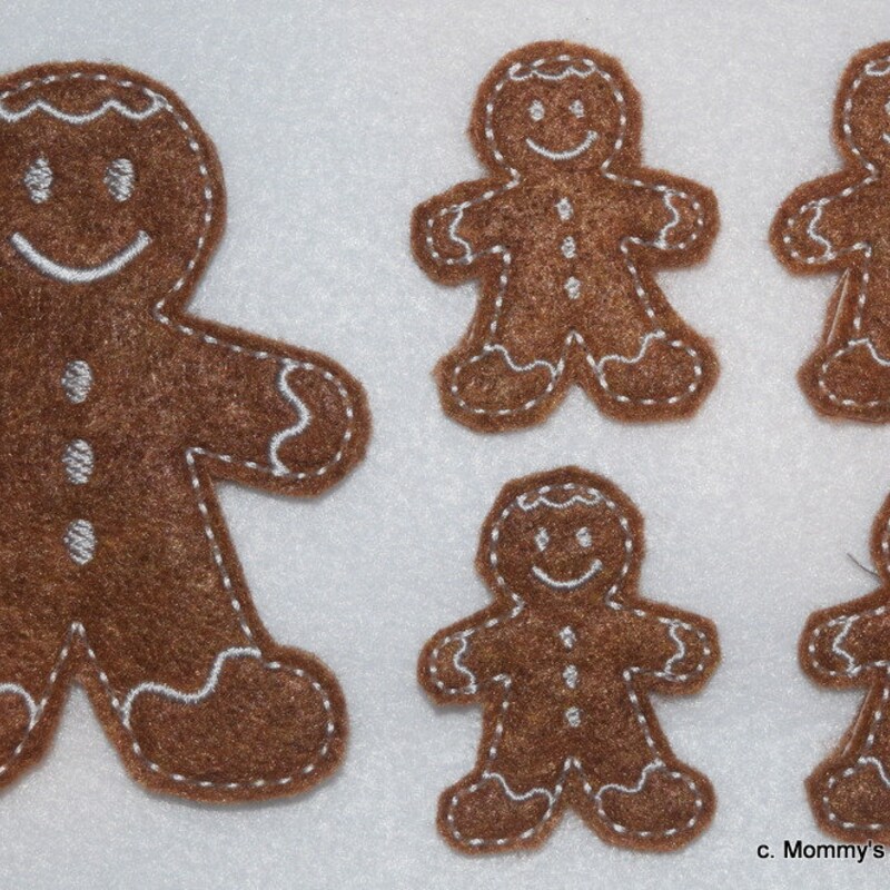 Felt Gingerbread Large - Etsy