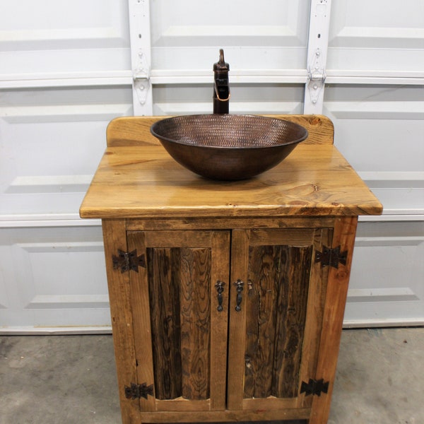 Wooden Log Bathroom Sink - Etsy