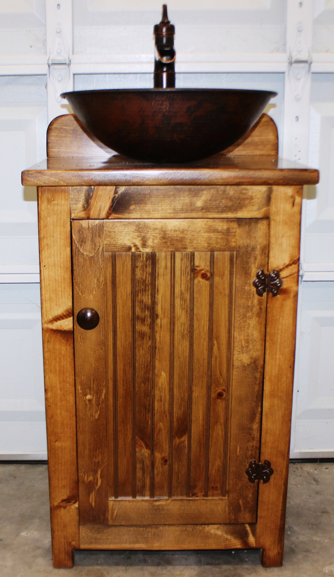 Bathroom Vanity - Our Smallest! - 22" Wide - Rustic Farmhouse Bathroom ...