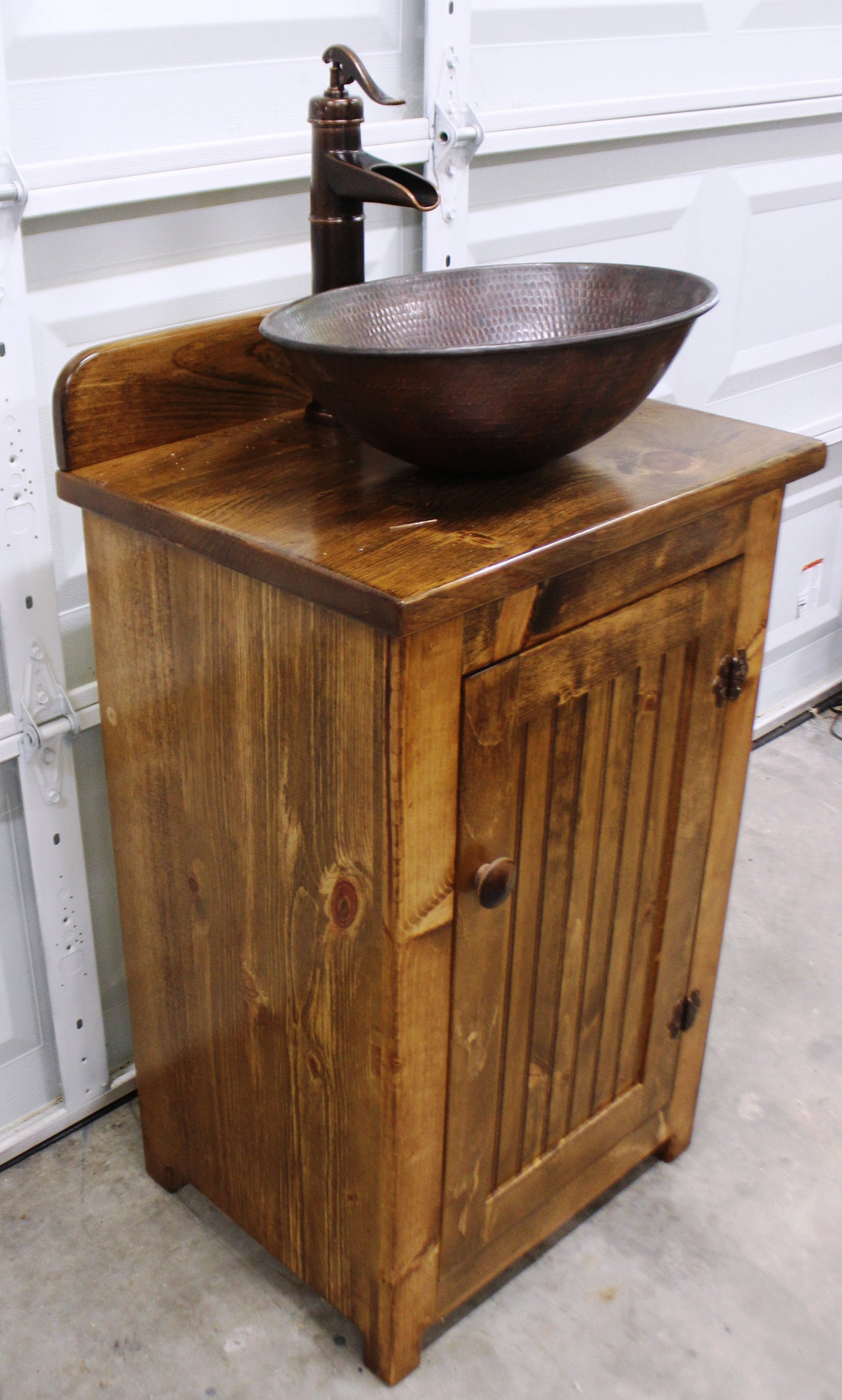 Bathroom Vanity - Our Smallest! - 22" Wide - Rustic Farmhouse Bathroom ...