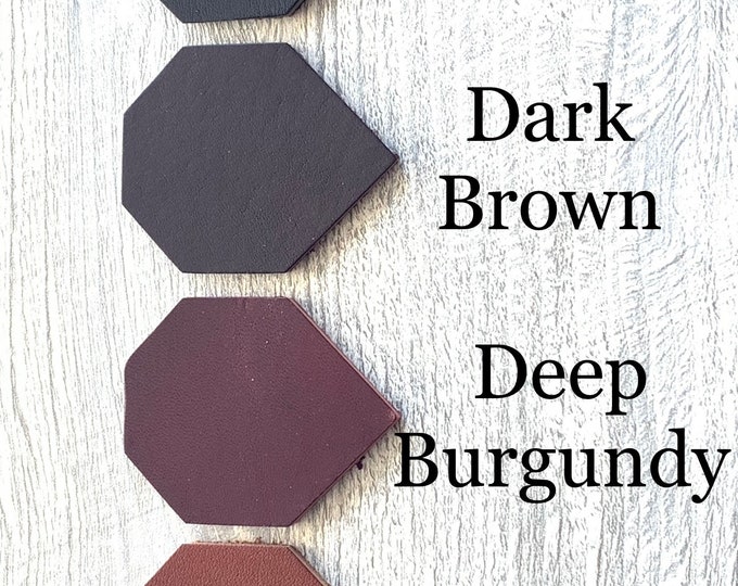 Bulk Full Grain Thick Leather Scales for DIY Armor Etc. Die Cut. - Etsy