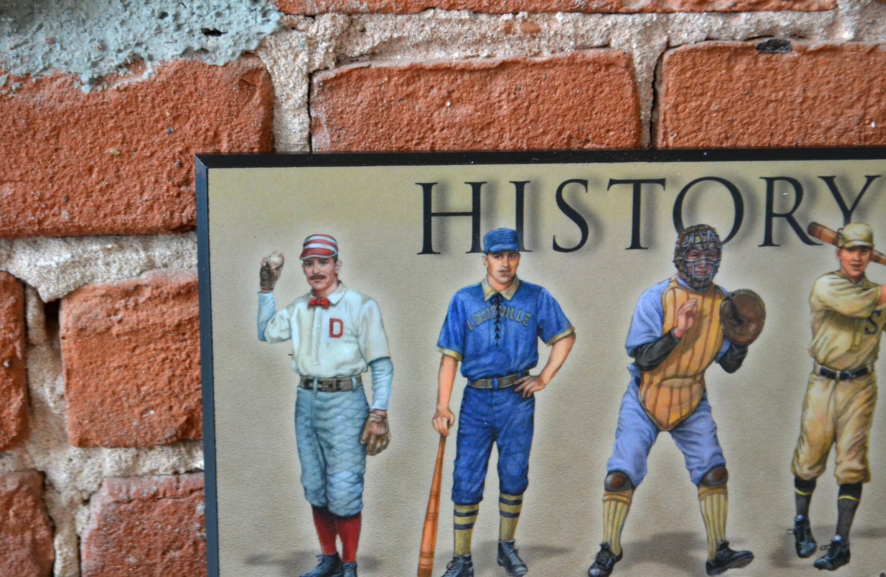 History of American Baseball Poster Framed Print, Golden Era, Babe Ruth ...