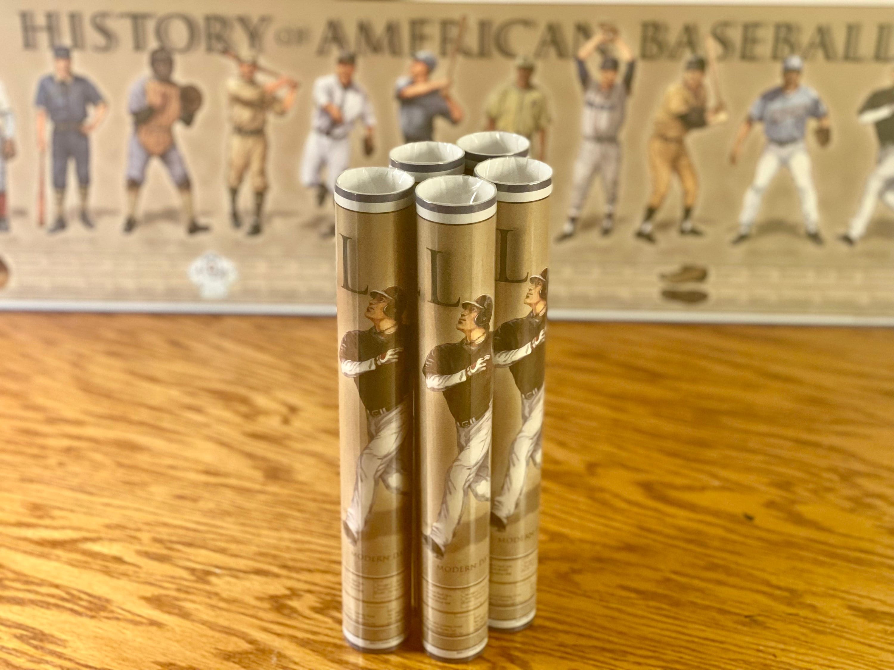 History of American Baseball Poster Framed Print, Golden Era, Babe Ruth ...