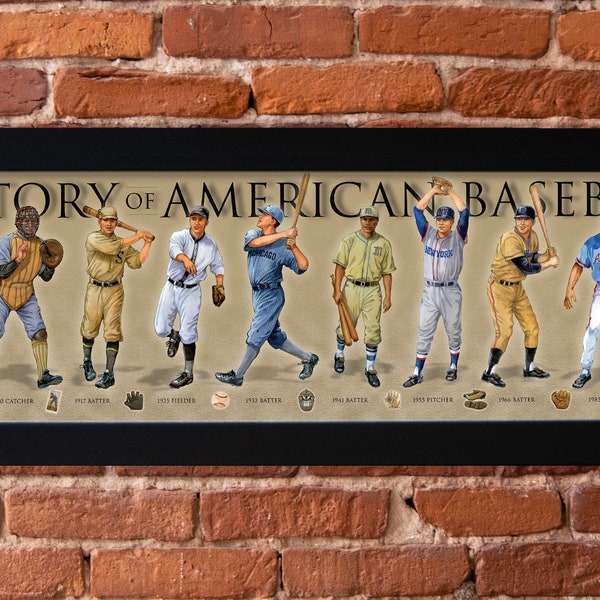 Baseball Poster - Etsy