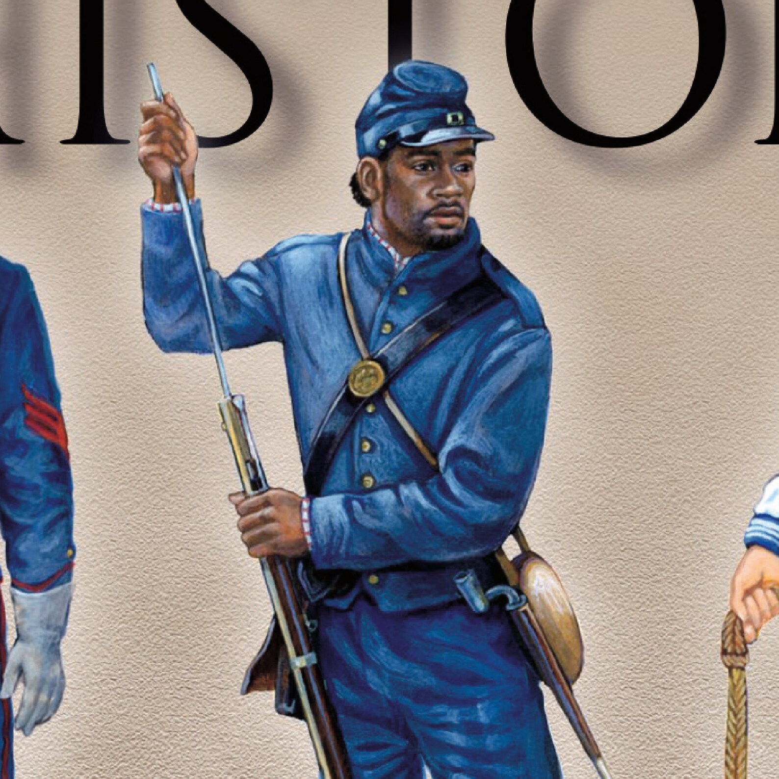 History of the American Civil War Print Poster, North Vs South, Union ...