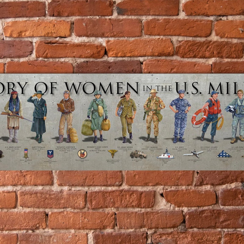 Female Soldiers Poster - Etsy