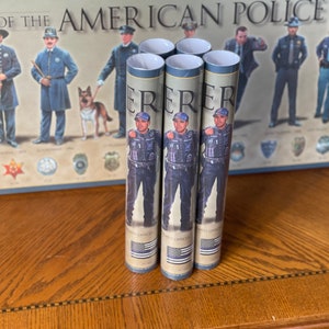 History of the American Police Officer Print, Law Enforcement Poster ...
