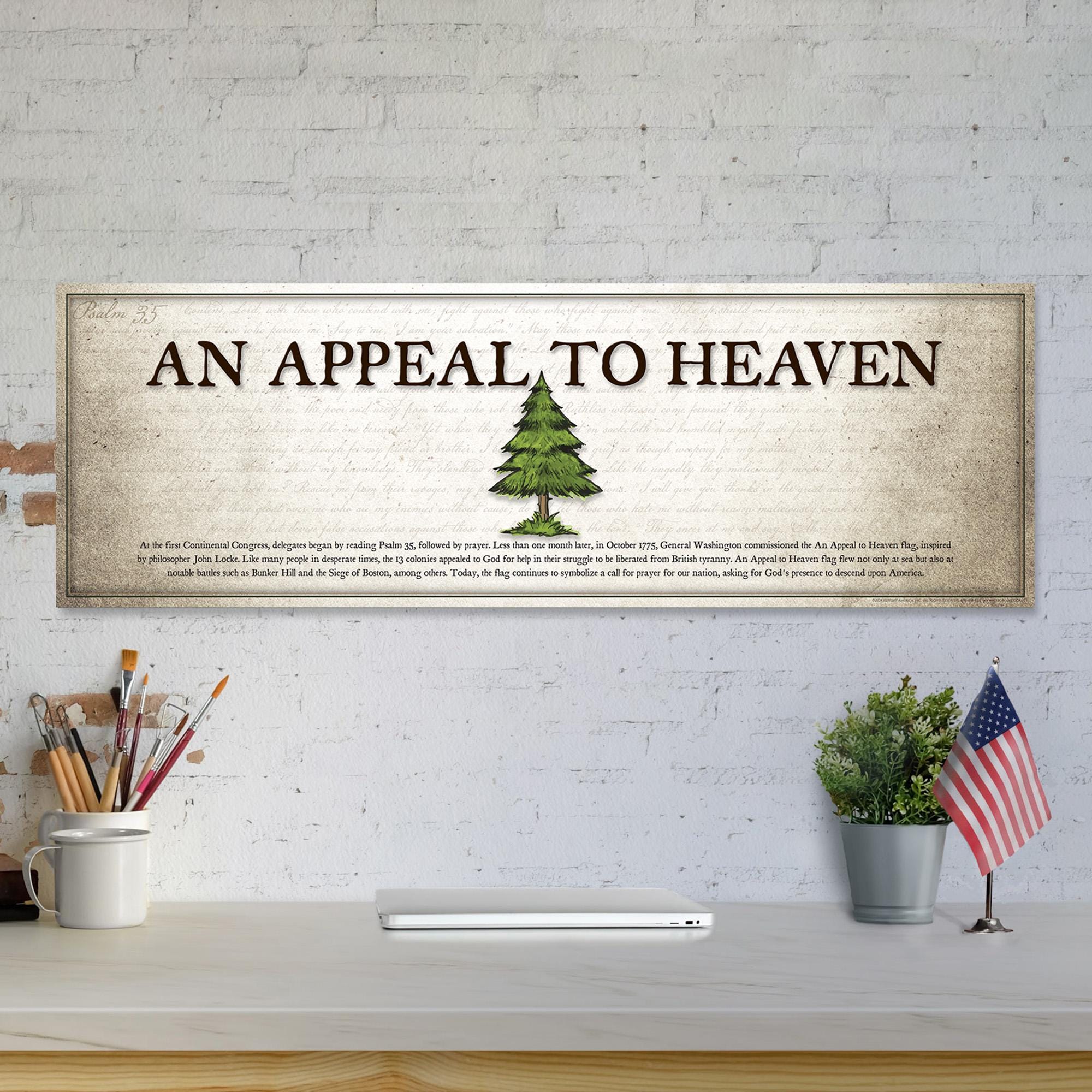 An Appeal to Heaven Flag Poster - Etsy