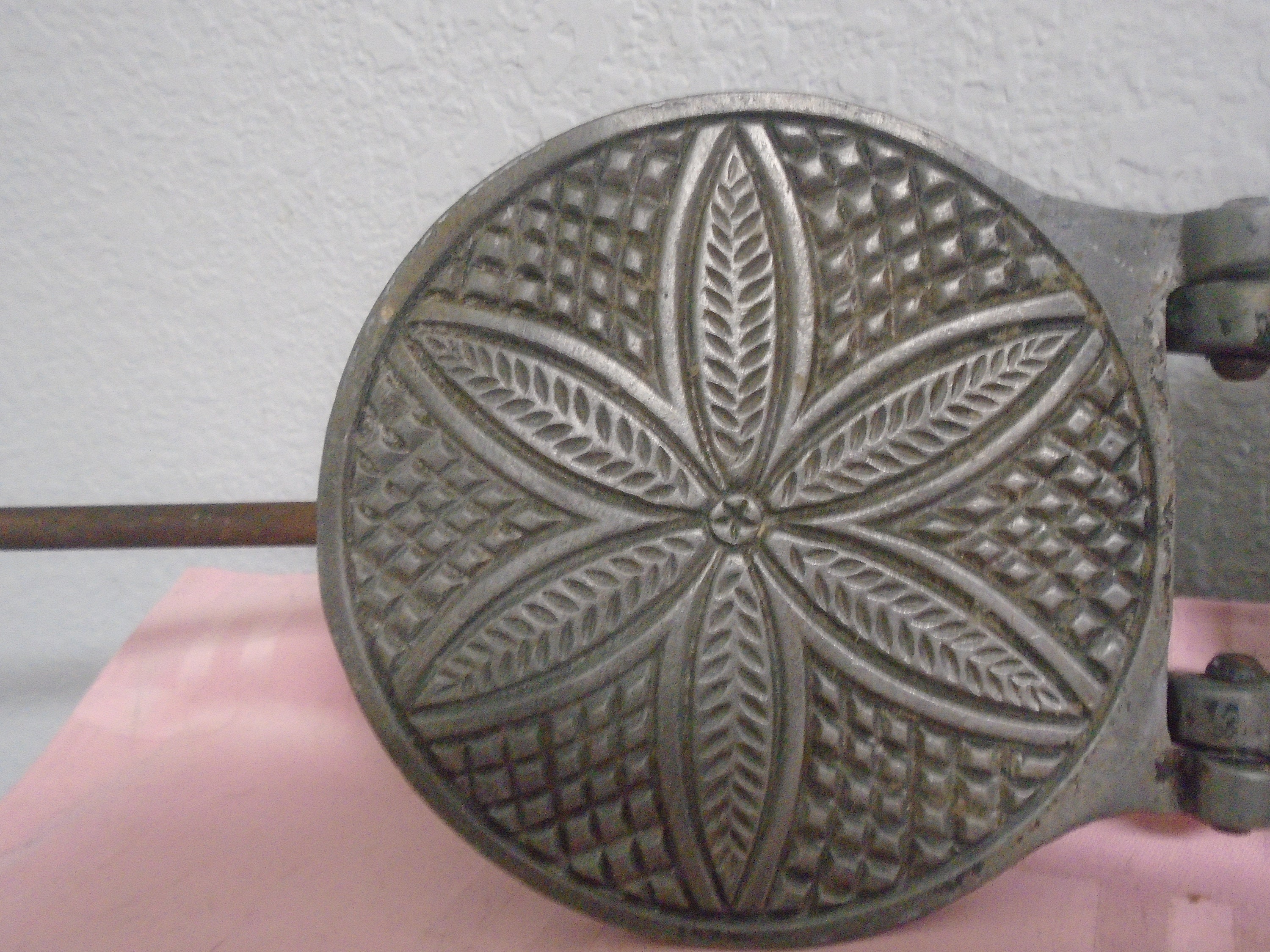 Antique C. Palmer Pancake Press / Flowers and Stars / FREE - Etsy