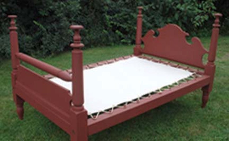 Custom Made Canvas Sacking Bottom for Rope (peg) Bed - Etsy