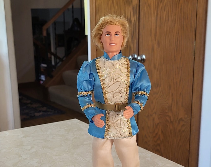 1968 Talking Ken Doll Blond Prince Stefan (rapunzel) Ken/barbie ...