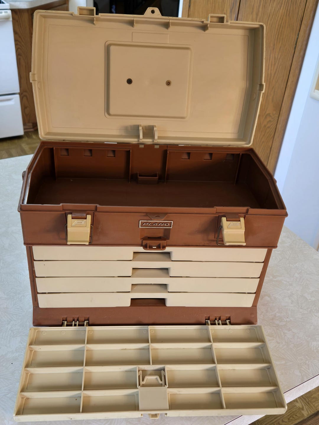 Plano 757 Large Tackle Box 4 Drawer Organizer Storage Plano Molding Co ...