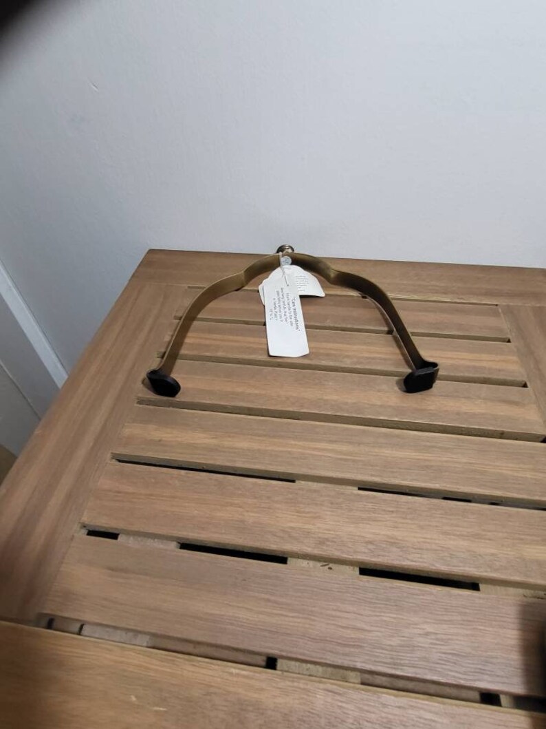 Antique Brass Plate Handle for a 10 to 12 Plate by - Etsy