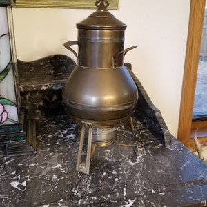 Bavarian Brass Coffee Tea Water Beverage Dispenser Gebruder Bing 2L ...