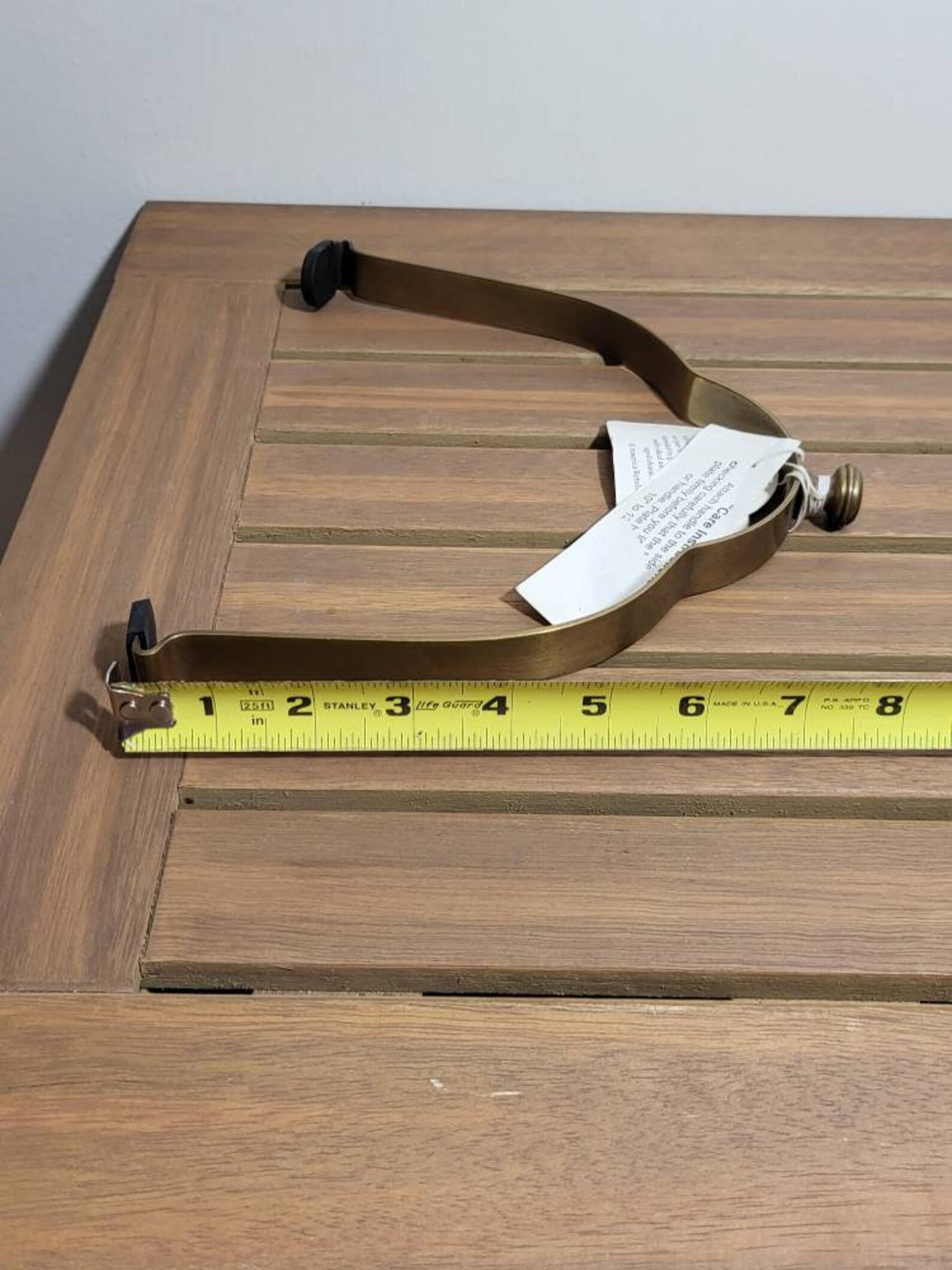 Antique Brass Plate Handle for a 10 to 12 Plate by - Etsy