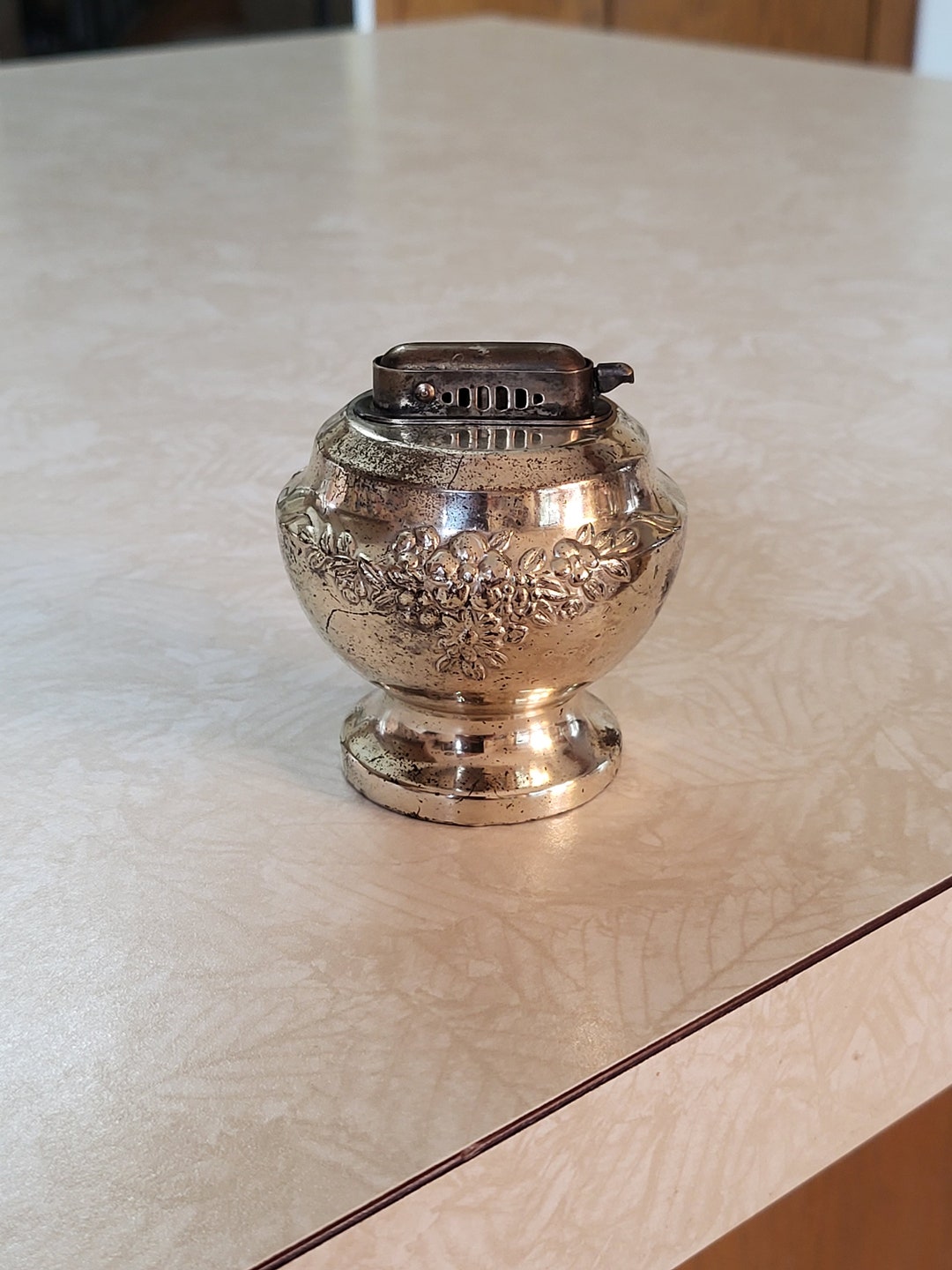 CMC Silver Plate PKS Table Lighter Made in Occupied Japan Art Deco ...