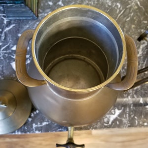 Bavarian Brass Coffee Tea Water Beverage Dispenser Gebruder Bing 2L ...