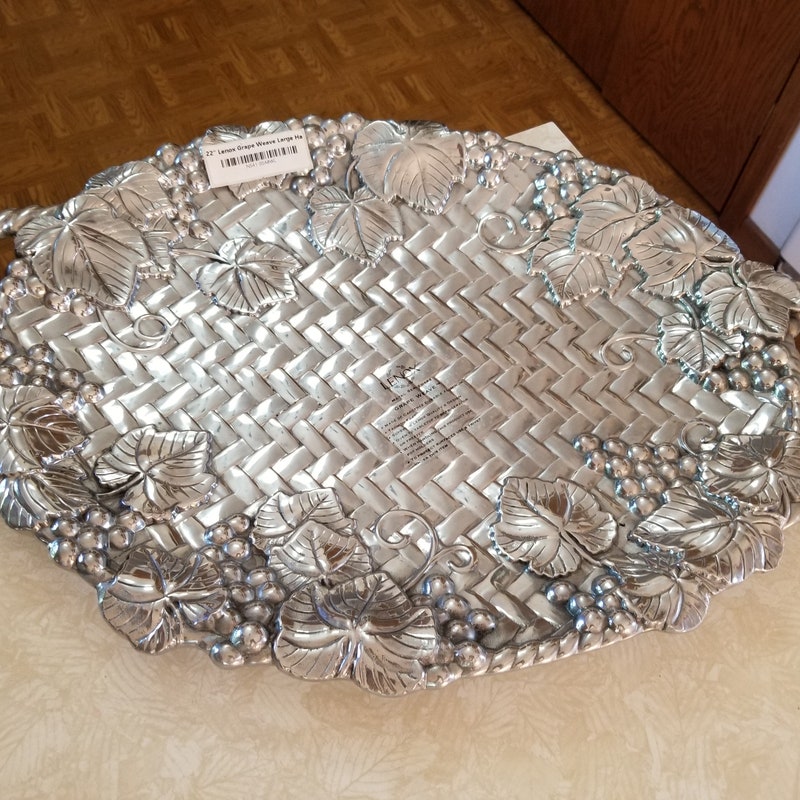 Lenox Metal Tray - Etsy