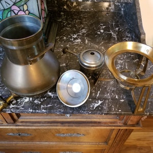 Bavarian Brass Coffee Tea Water Beverage Dispenser Gebruder Bing 2L ...