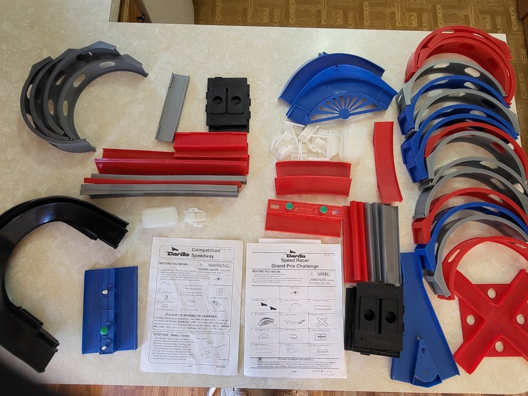 Vintage Darda Speed Racer Grand Prix Challenge and Competition Speedway ...