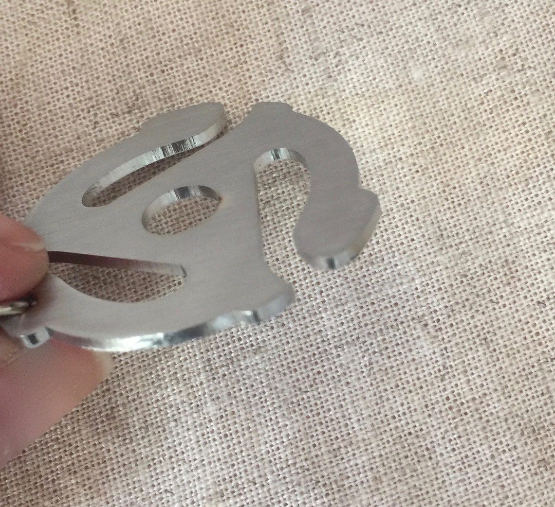 Retro 45 RPM Record Insert Adapter Matte STAINLESS STEEL - Etsy