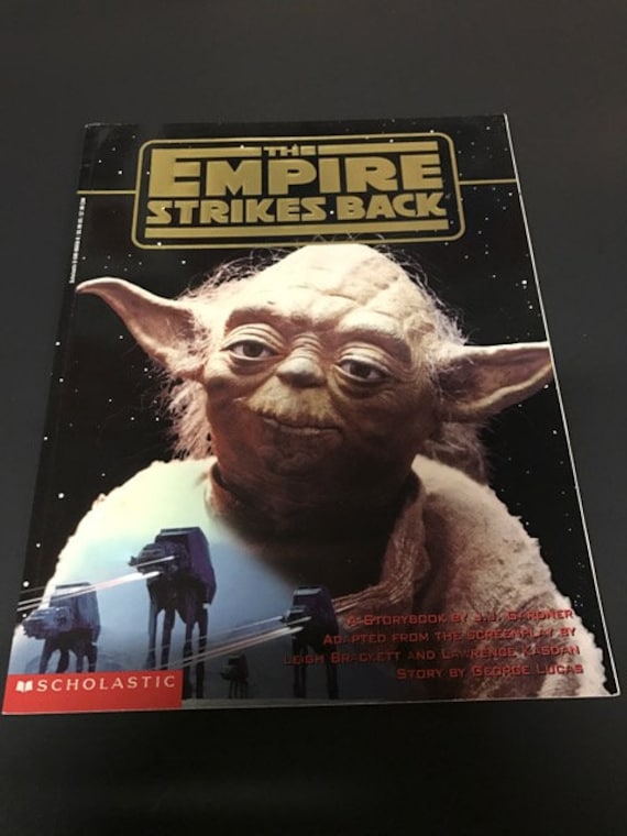 STAR WARS the Empire Strikes Back Story Book Scholastic 1997 | Etsy