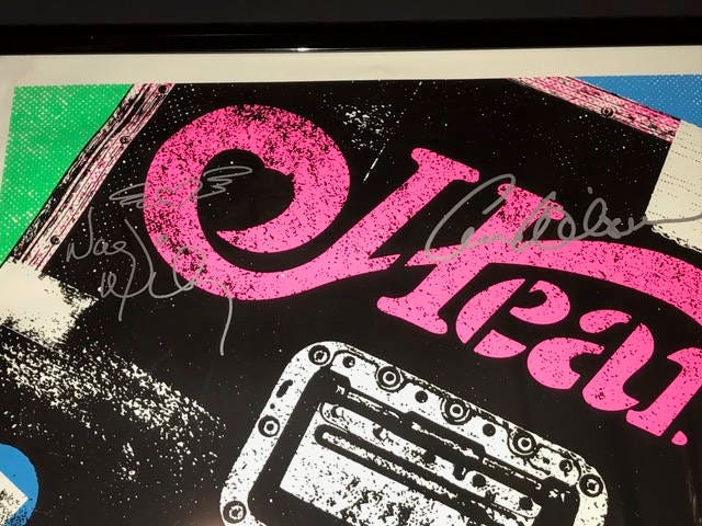 Heart Ann Wilson and Nancy Wilson Signed Tour Poster (JSA) - Etsy