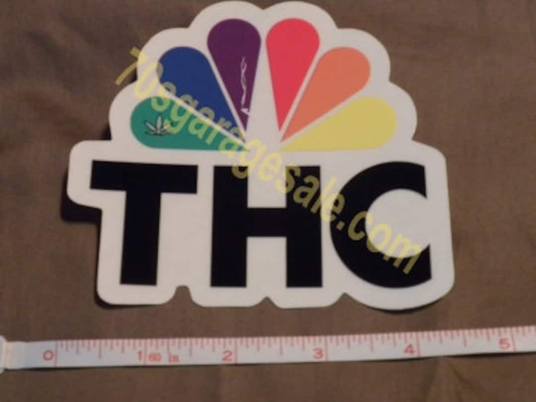 THC NBC Peacock Logo Sticker - Etsy