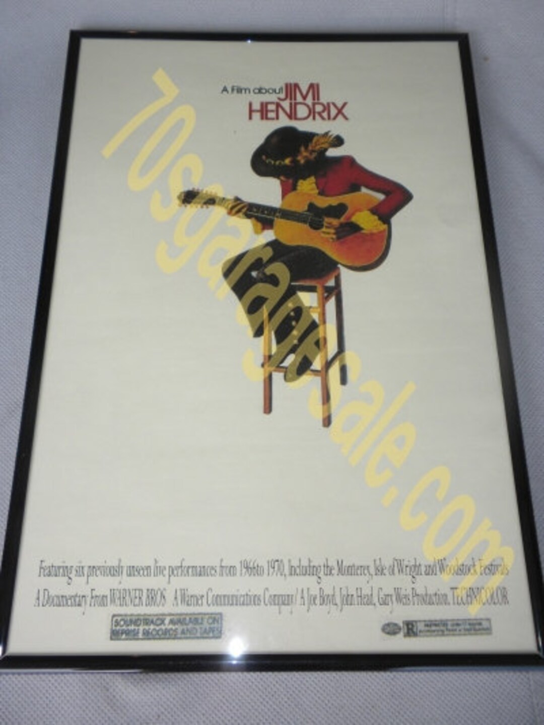Jimi Hendrix Movie Documentary Lobby Card 1973 - Etsy