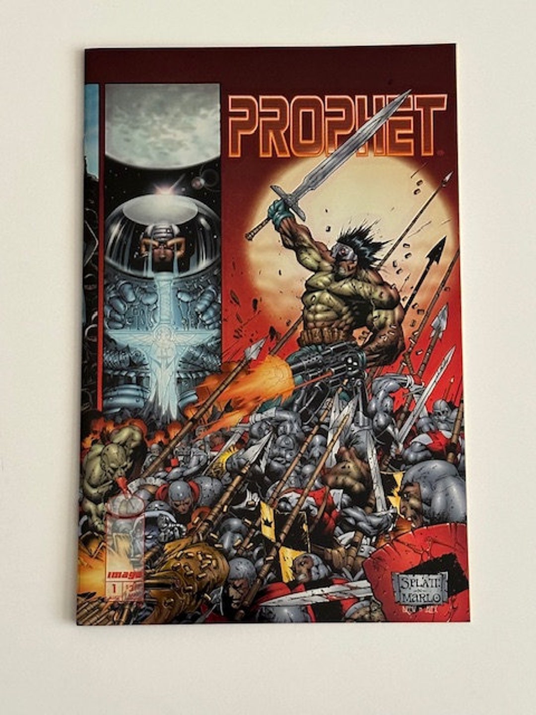 Prophet 1 Comic 1995 Image Comics Wrap Around Foil Cover & Back - Etsy