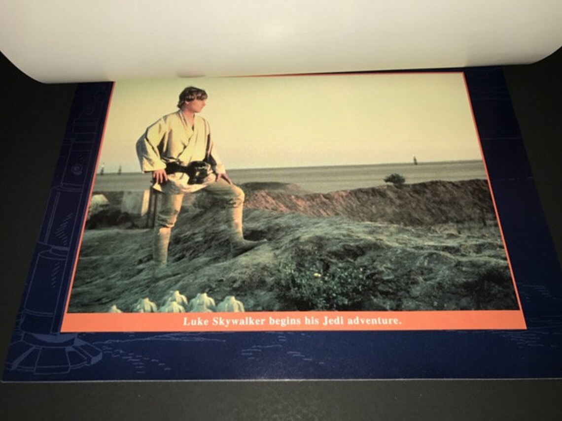 STAR WARS Pull Out Poster Book Scholastic 1997 - Etsy