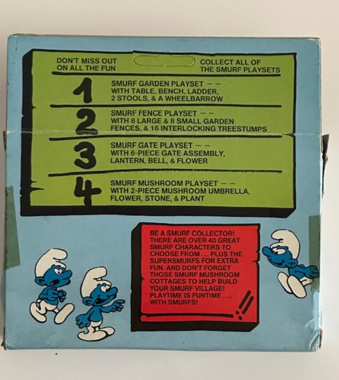 Smurf Boat Playset #5 Peyo 1980 - Etsy